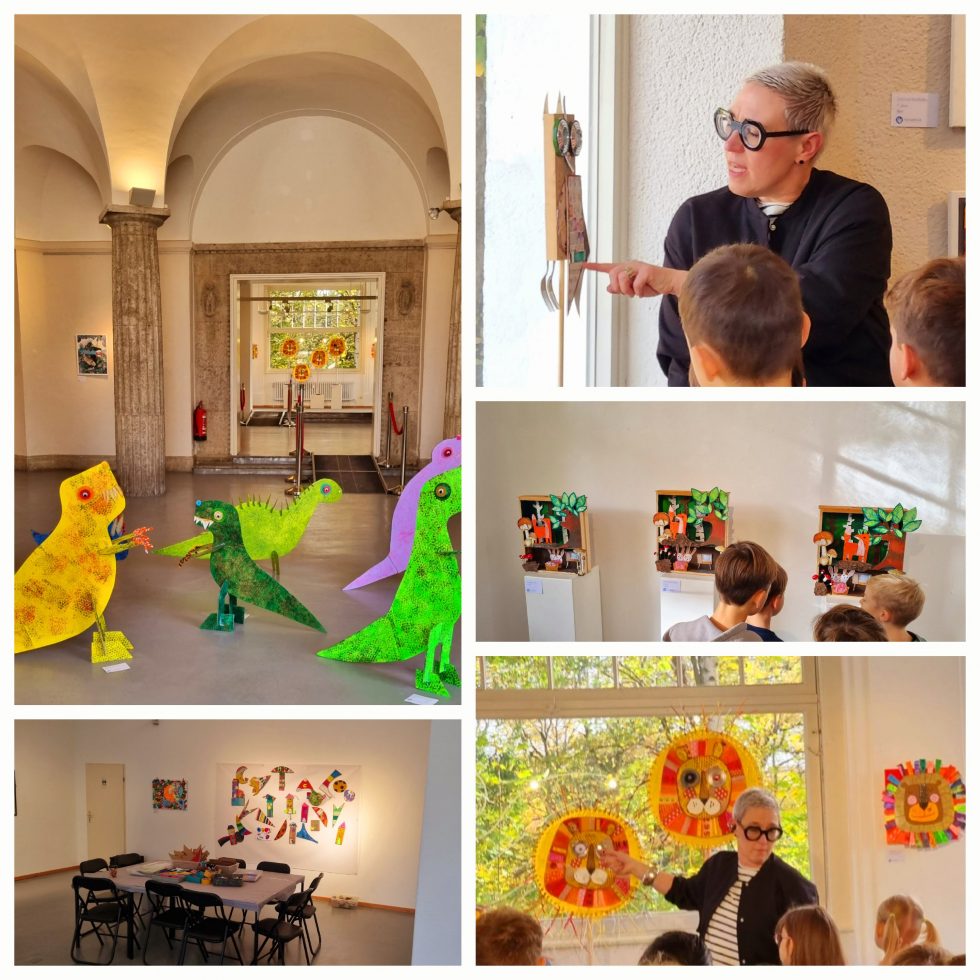 Besuch in der Kunstgalerie – Kinder erleben die große Werkschau der Kunstschule | Stadtschule an ...